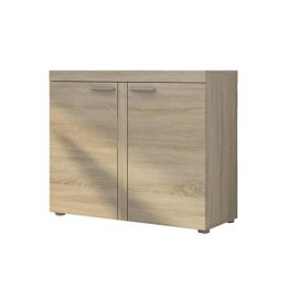 SIDEBOARD RITMO 97x40x82 cm mit 2 T&uuml;ren Sonoma Eiche