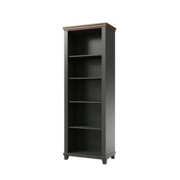 B&Uuml;CHERREGAL EVOLETTA 71x42x200 cm, Regal Hellgr&uuml;n