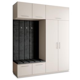 GARDEROBENSCHRANK REMA 200/240/60 cm Modern Kaschmir