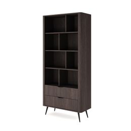B&Uuml;CHERREGAL NOBILE 113,2x38x193,8 cm, Regal Eichefarben