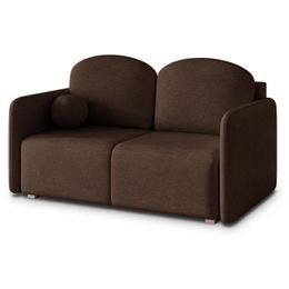 BETTSOFA SUVI II NV Braun Geflochtener Stoff mit Schlaffunktion