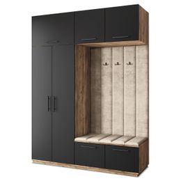 GARDEROBENSCHRANK REMA 180/240/60 cm Modern Eichefarben