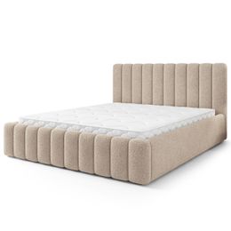 POLSTERBETT DINESE Q 120x200 cm mit Bettk&auml;sten - Beige