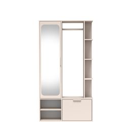 GARDEROBENSCHRANK MORBIDO 100/189/33 Modern Garderobenschrank Kaschmir