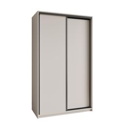 SCHWEBET&Uuml;RENSCHRANK NISSE 120/205/60 cm 2-t&uuml;rig Kaschmir