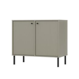 KOMMODE TORINO 84/74/41 cm mit 2 T&uuml;ren Hellgr&uuml;n