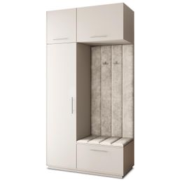 GARDEROBENSCHRANK REMA 120/240/60 cm Modern Kaschmir