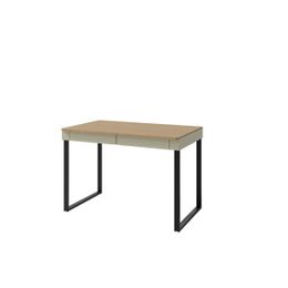 SCHREIBTISCH MURO 125x63x74,5 cm B&uuml;rotisch Computertisch, Beige