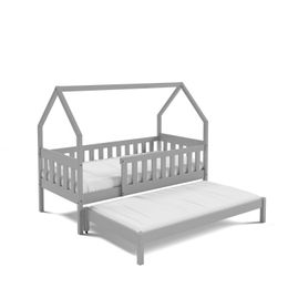 KINDERBETT BAMBINA 80x160 cm Hellgrau