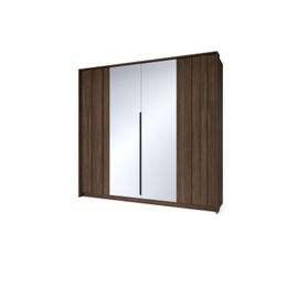 DREHT&Uuml;RENSCHRANK DAVANTI 223,2/210/59,6 cm 4-t&uuml;rig mit Spiegel Eichefarben