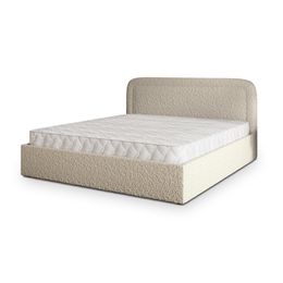 POLSTERBETT BENIRA Q 140x200 cm mit Bettk&auml;sten - Beige