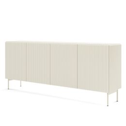 SIDEBOARD TRATTO 195,2/81,2/39,8cm 4 T&uuml;ren Kaschmir