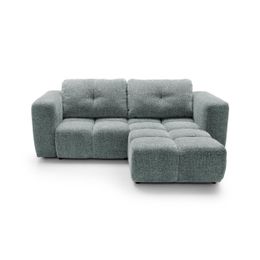 ECKSOFA ARTE 01 Grau Chenille mit Schlaffunktion
