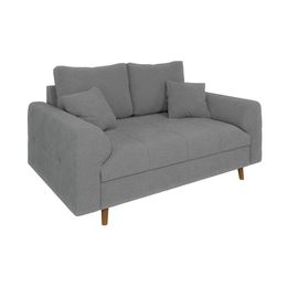 2-SITZER-SOFA Henrik Grau Boucle