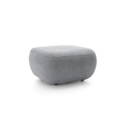 POLSTERHOCKER AMICO Modern Sitzhocker, Fu&szlig;hocker Grau