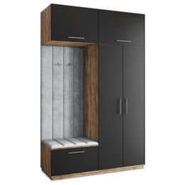 GARDEROBENSCHRANK REMA 150/240/60 cm Modern Eichefarben