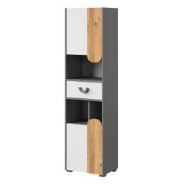 DREHT&Uuml;RENSCHRANK ARCADA 50/189,5/38cm 2-t&uuml;rig Eichefarben
