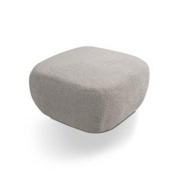 POLSTERHOCKER AMICO Modern Sitzhocker, Fu&szlig;hocker Grau