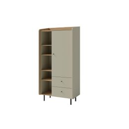 B&Uuml;CHERREGAL VETTA 80x42x170 cm, Regal Eichefarben