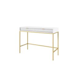 KONSOLENTISCH STELLARE 104/78/50 cm mit Schubladen, Wei&szlig;