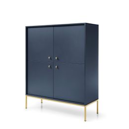 HIGHBOARD MONDO 104/125/39cm 4 T&uuml;ren Blau