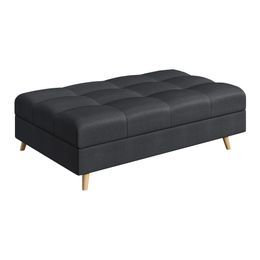 HOCKER Lorine Mikrofaser Anthrazit
