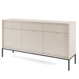 SIDEBOARD STELLARE 154/83/39cm mit 3 Schubladen 3 T&uuml;ren Kaschmir