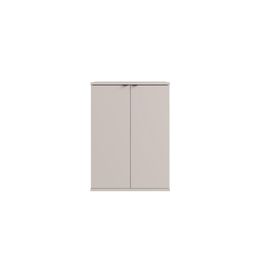 KOMMODE METRIX 60/82,5/35cm mit Schubladen 2 T&uuml;ren Kaschmir