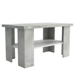 COUCHTISCH LAURA 90 cm Titanfarben