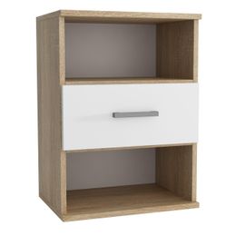 NACHTTISCH NOCTA 48/65,5/35 cm Wei&szlig;