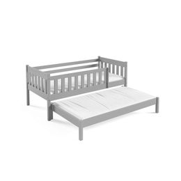 KINDERBETT STELLA 80x160 cm Hellgrau