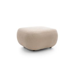 POLSTERHOCKER AMICO Modern Sitzhocker, Fu&szlig;hocker Beige