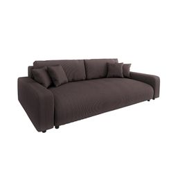 BIGSOFA Emma Dunkelbraun Cord