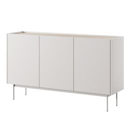 SIDEBOARD COLORE 144/83/37 cm mit 3 T&uuml;ren Kaschmir