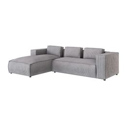 ECKSOFA Nova Hellgrau Cord