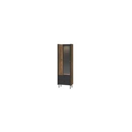 VITRINE KREON 190,7/59 cm in Braun