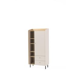 DREHT&Uuml;RENSCHRANK VETTA 80/170/42cm 1-t&uuml;rig Beige