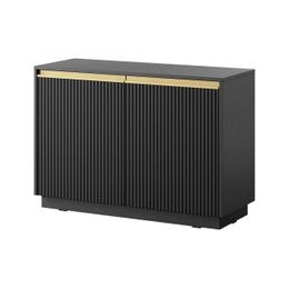 KOMMODE MAESTRO 104/72/39 cm mit 2 T&uuml;ren Schwarz