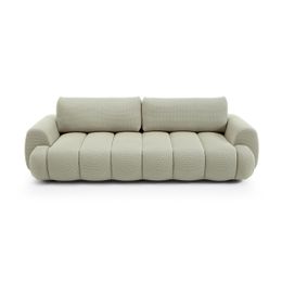 BETTSOFA SITO Braun Tkanina dzianinowa mit Schlaffunktion