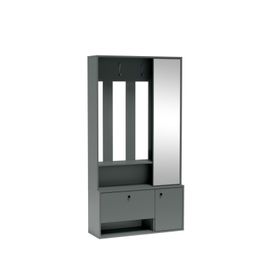 GARDEROBENSCHRANK SETA 100/190/33 Modern Garderobenschrank Hellgr&uuml;n