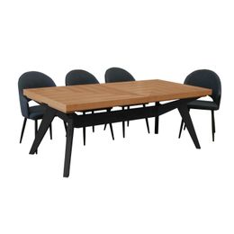 ESSTISCH VERSO Ausziehbar 200 - 300 / 100 x 76 cm