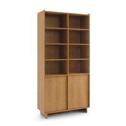 B&Uuml;CHERREGAL ZENITH 98/201/39 cm Wohnzimmerregal Hochschrank Regal Braun