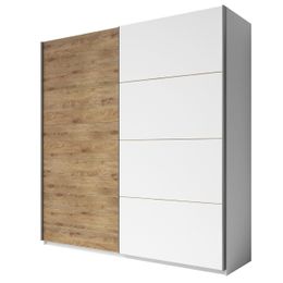 SCHWEBET&Uuml;RENSCHRANK GALASSIA 200/210/61 cm 2-t&uuml;rig Wei&szlig;