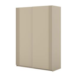 SCHWEBET&Uuml;RENSCHRANK VANTE 150/210/62 cm 2-t&uuml;rig Beige