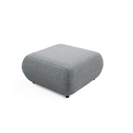 POLSTERHOCKER DELTA Modern Sitzhocker, Fu&szlig;hocker Grau