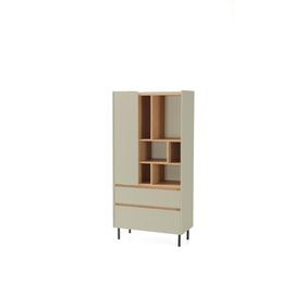 B&Uuml;CHERREGAL MURO 80x40x165 cm, Regal Eichefarben