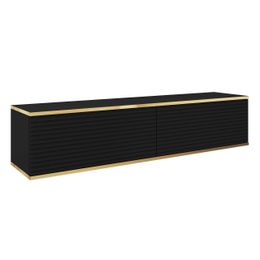 LOWBOARD VENEZIA 135/30/32 cm, Schwarz