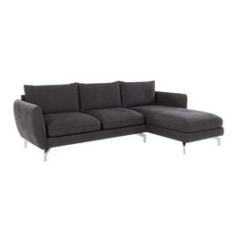 ECKSOFA Elou Graphit Microfaser