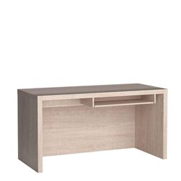 SCHREIBTISCH SALERNO 150x67x78 cm B&uuml;rotisch Computertisch, Eichefarben