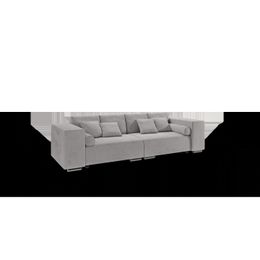 BIGSOFA Kami Microfaser Silber